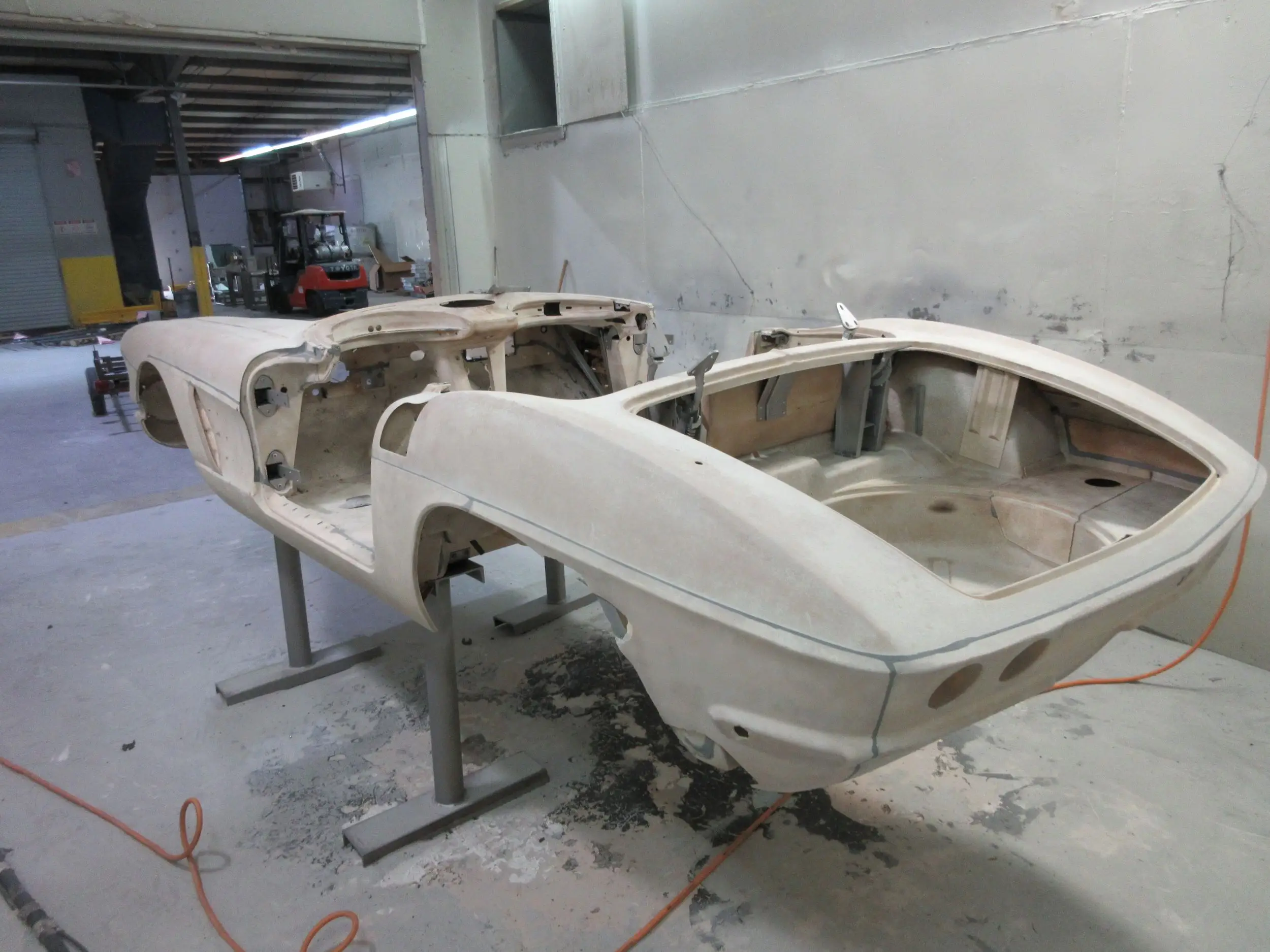 Removing paint from fiberglass surfaces / stripping automobile ...